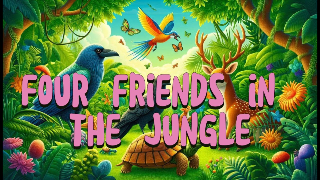 Four friends in the jungle - YouTube
