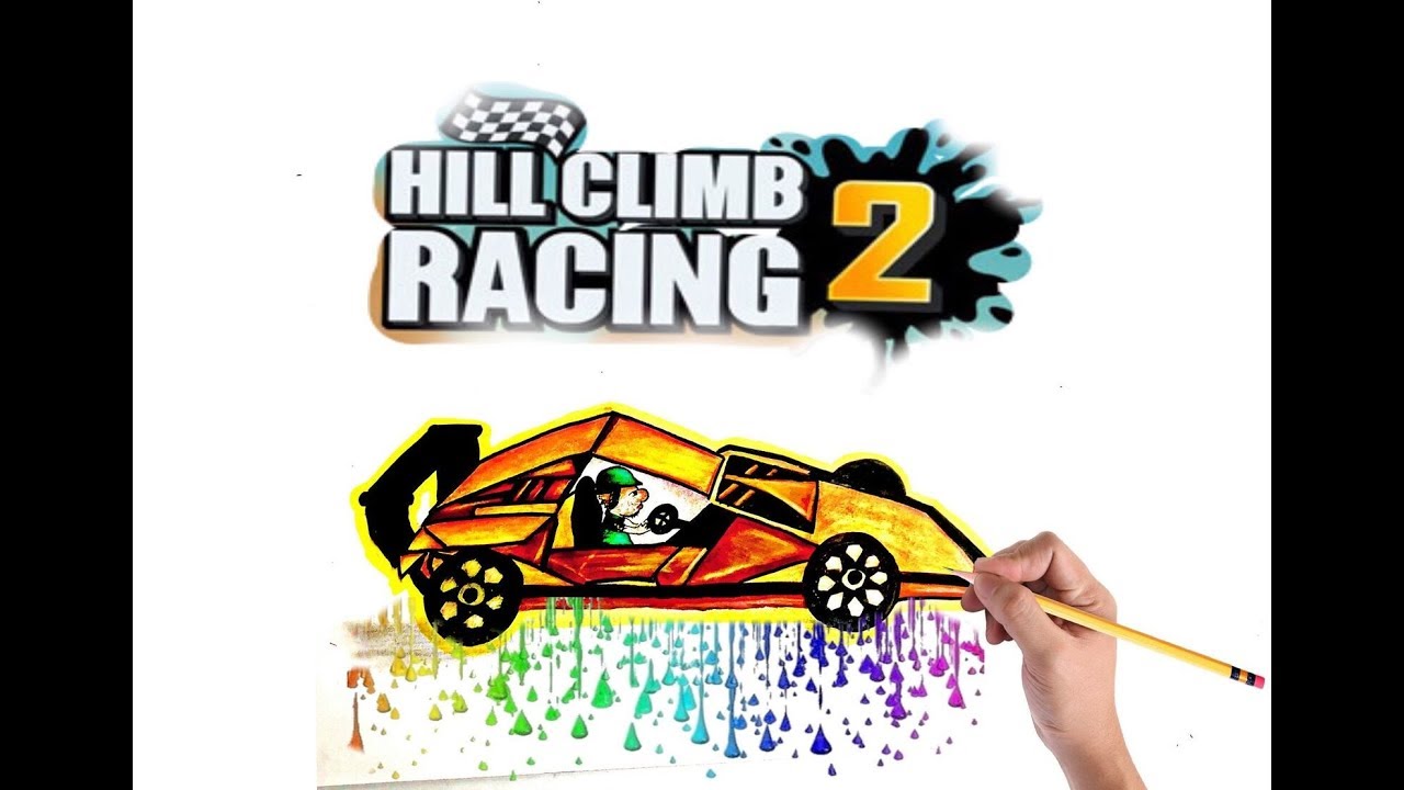 DRAWING RAMP BUGGY CAR - HILL CLIMB RACING 2 - YouTube