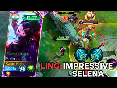SELENA GOTHIC CURSE DEADLY GAMEPLAY 🔥💯 | STUN GAMING | MLBB - YouTube