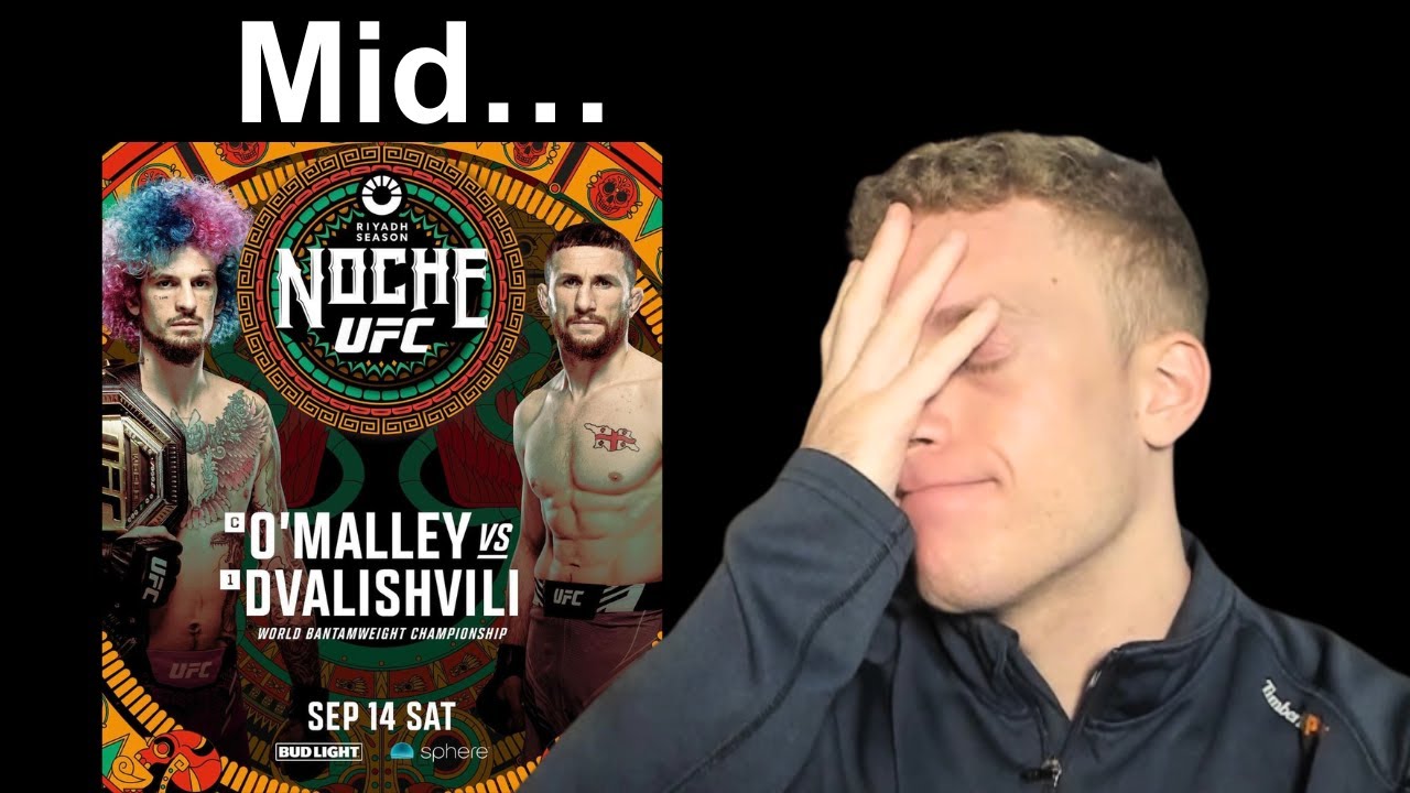 The UFC Sphere Card Is Just Average? No Holloway vs Topuria? - YouTube