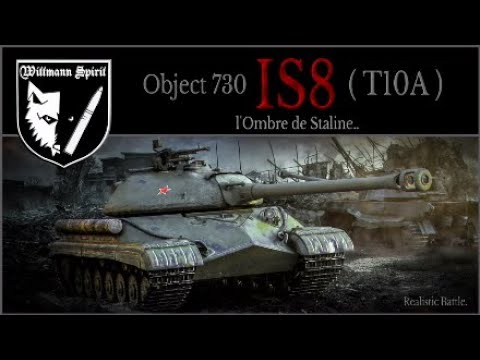 WAR THUNDER tanks : IS8 (T10A) l'Ombre de Staline.. Realistic Battle ...