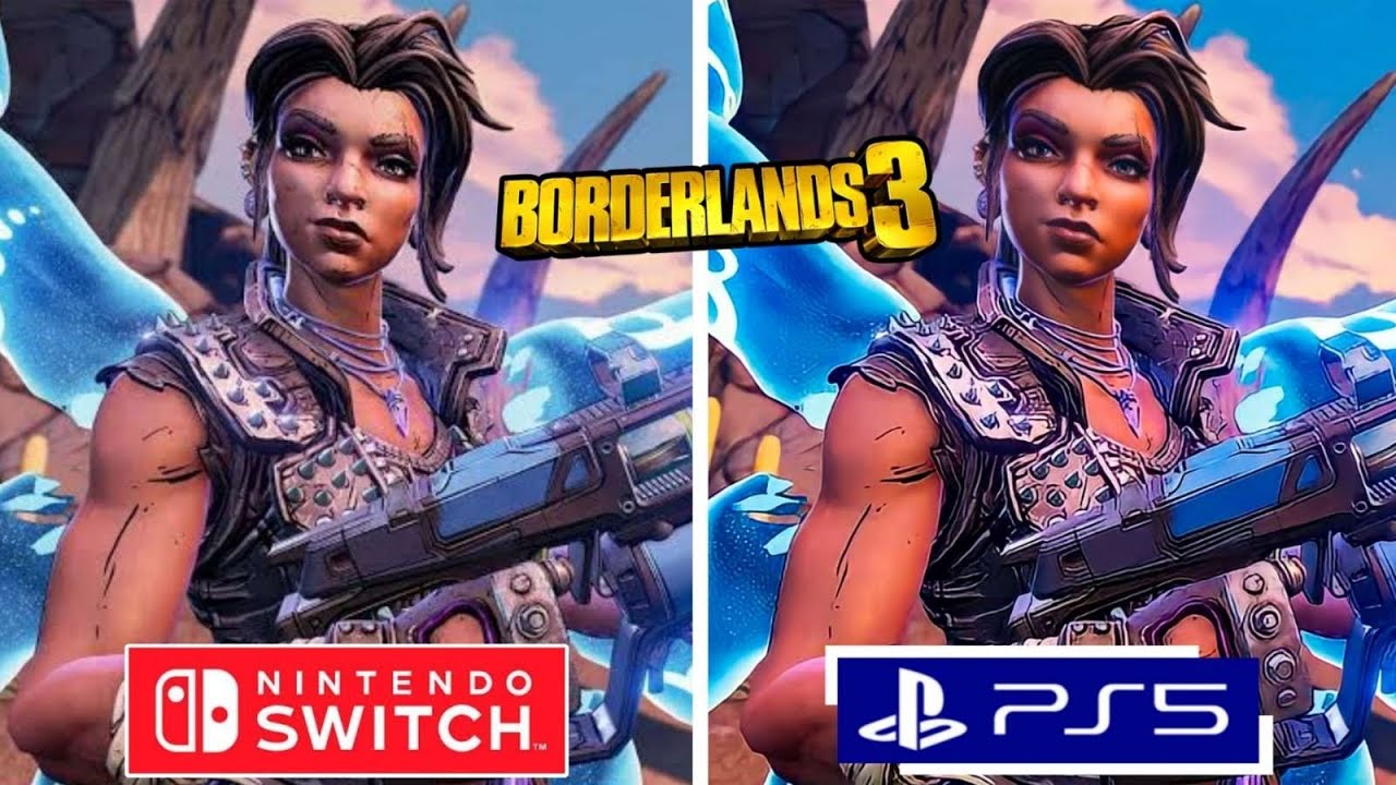 Borderlands 3 PS5 vs Nintendo Switch Graphics Comparison - YouTube