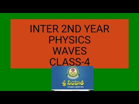 inter second year physics unit-1 class-4 - YouTube