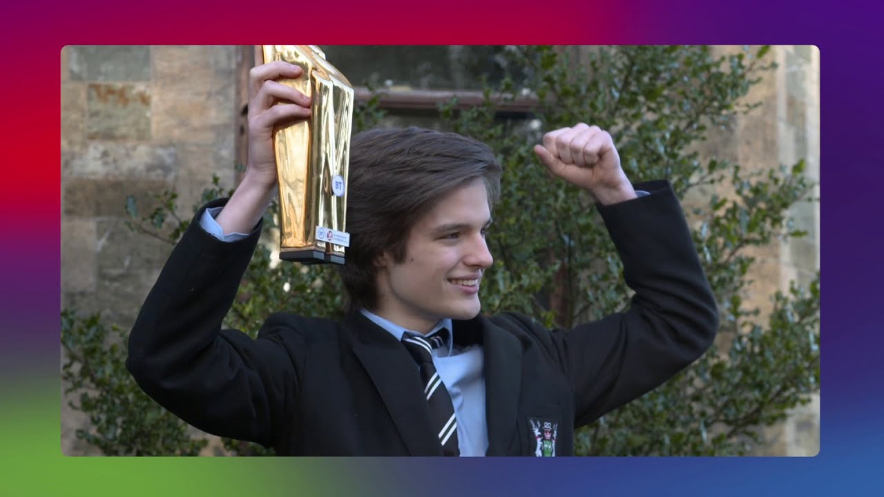 BT Young Scientist & Technologist of the year 2021 - Greg Tarr - YouTube