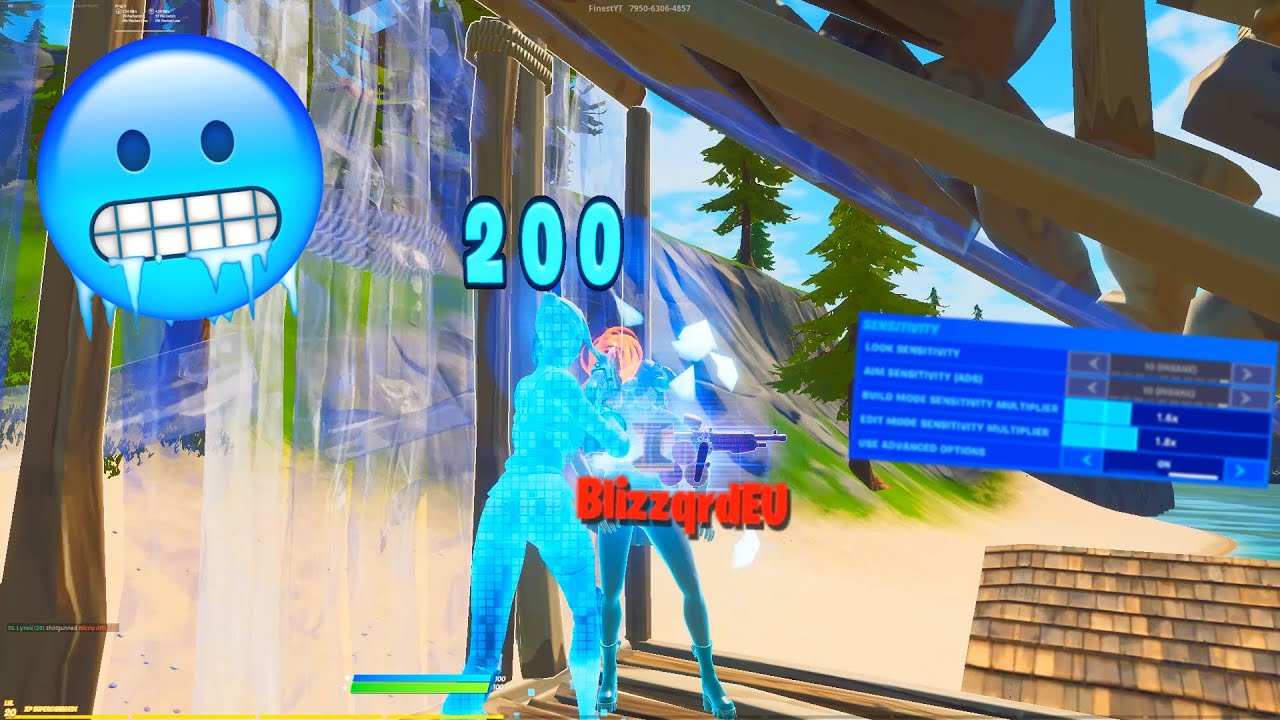 Cold World 🥶 + New *BEST* Controller Fortnite Settings *AIMBOT* Season ...