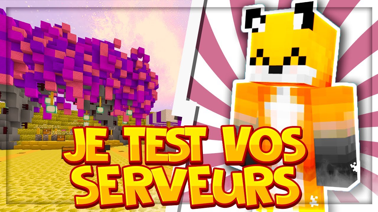 Je visite vos SERVEURS Minecraft #1 | Lunacraft - YouTube