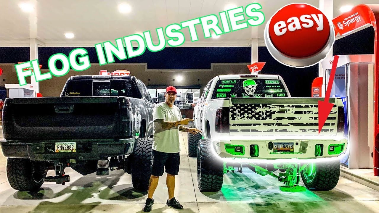 [How To] Installing FLOG INDUSTRIES Rear Bumper - YouTube