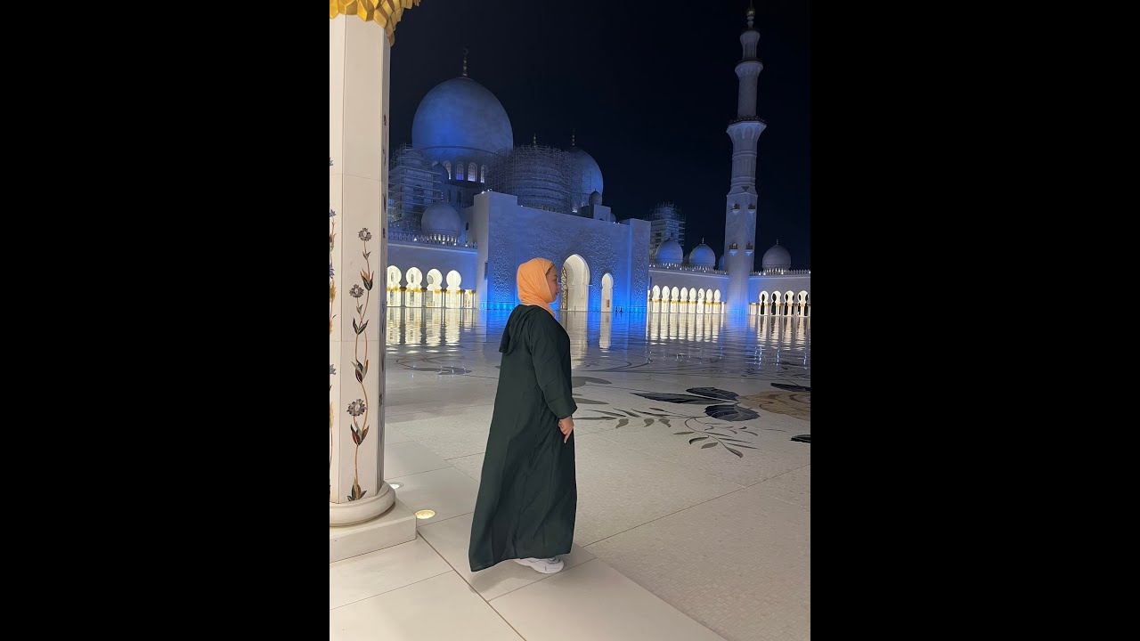 MY BEAUTIFUL RANDOM PICTURES IN SHIEK ZAYED MOSQUE - YouTube
