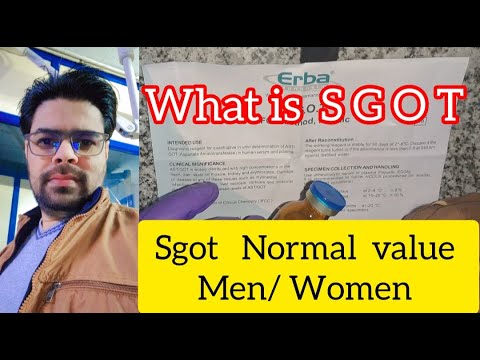 what is Sgot | what is Sgot Normal value,range | - YouTube