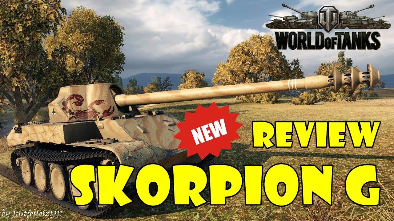 World of Tanks - Rheinmetall Skorpion G Review & Gameplay - YouTube