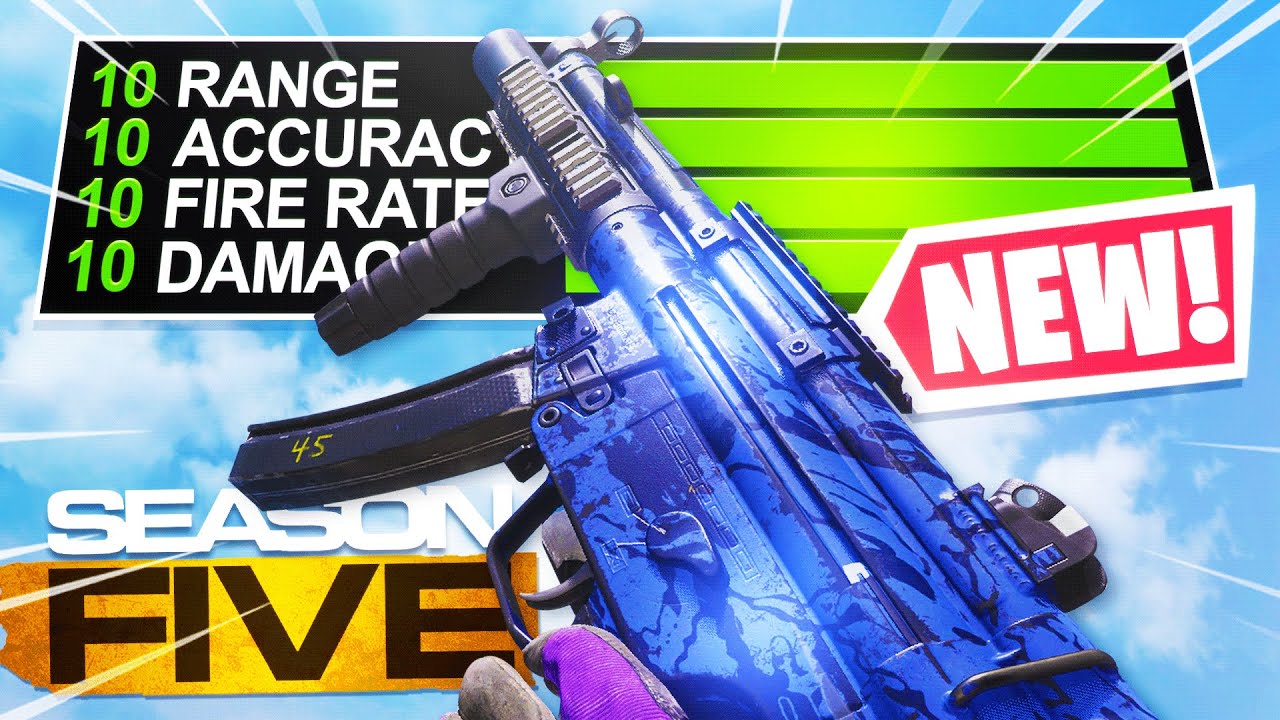 SEASON 5 "MP5" in WARZONE! (BEST CLASS SETUP) - Modern Warfare Warzone ...