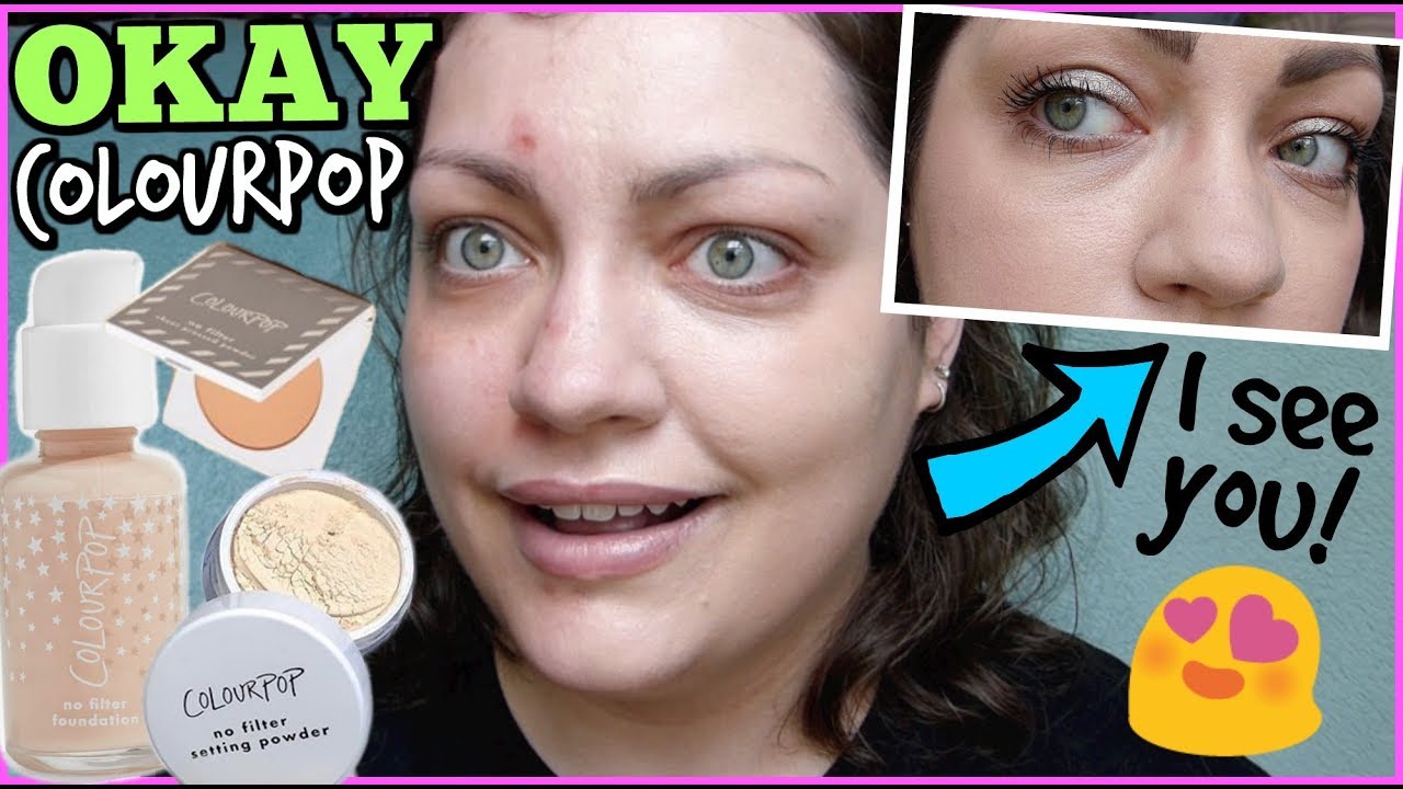 Let's Test!: ColourPop "No Filter" Collection (Matte Foundation ...