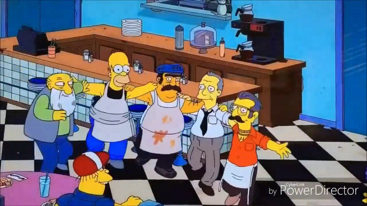 Los Simpson Baile de Homero Simpson - YouTube