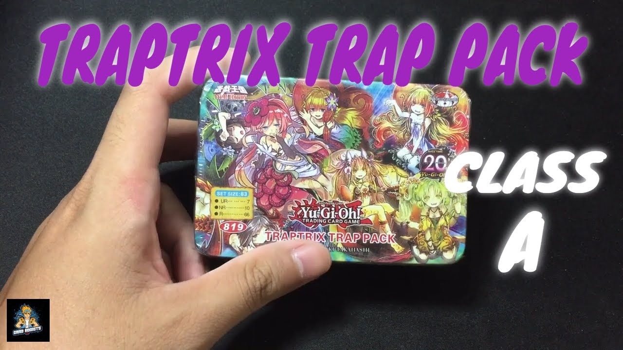 (TRAPTRIX TRAP PACK) Yugi-oh Unboxing Class A Cards (Fake Tin) - YouTube