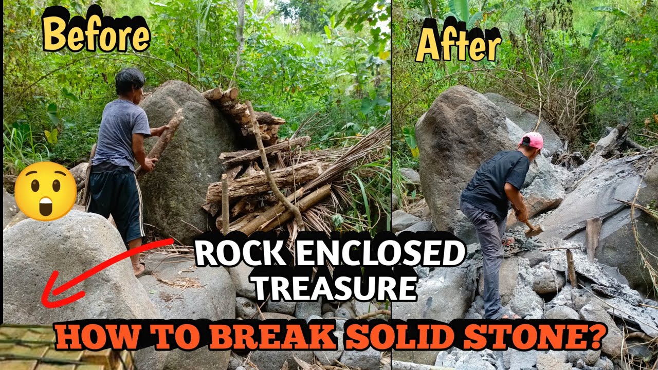 HOW TO RECOVER ROCK ENCLOSED TREASURE - YouTube