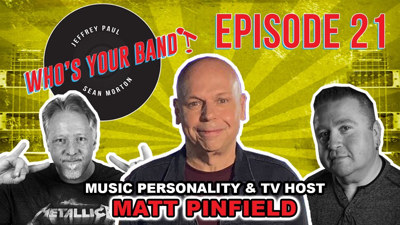 Music Personality, TV Host, DJ & Author Matt Pinfield! "Who's Your Band ...