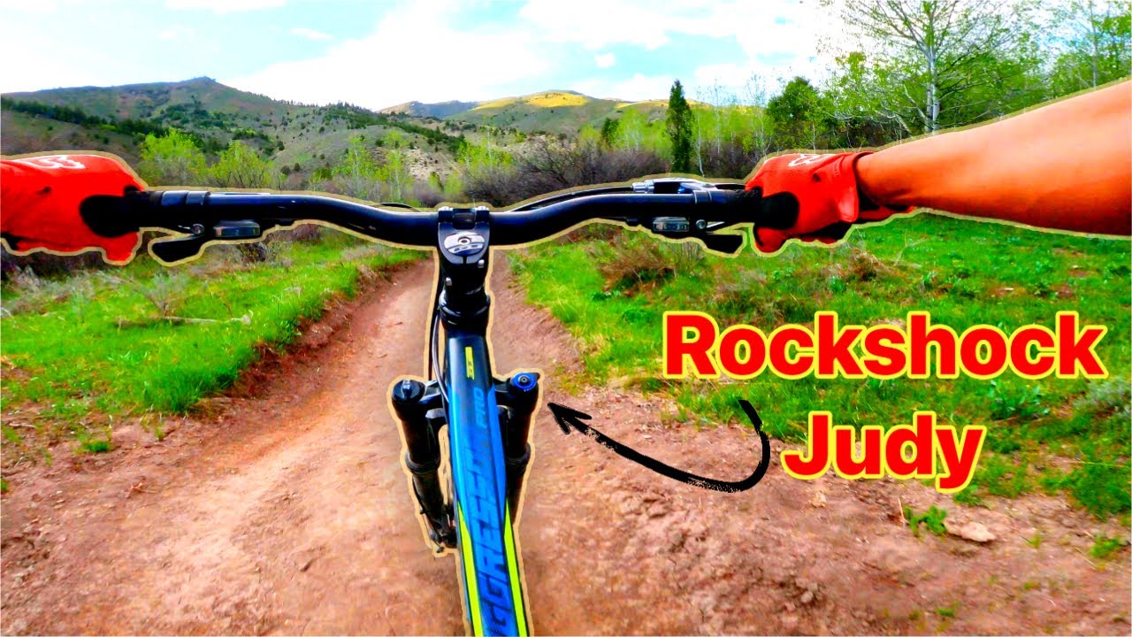 Small Jumps and rocks. Gt aggressor pro with Rockshock Judy fork - YouTube