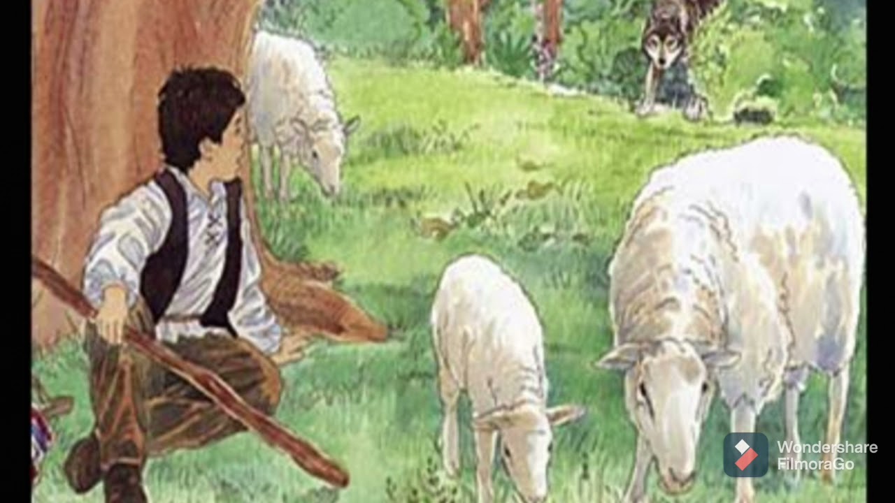 The Wolf and the Shepherd | Aesop's Fables | - YouTube