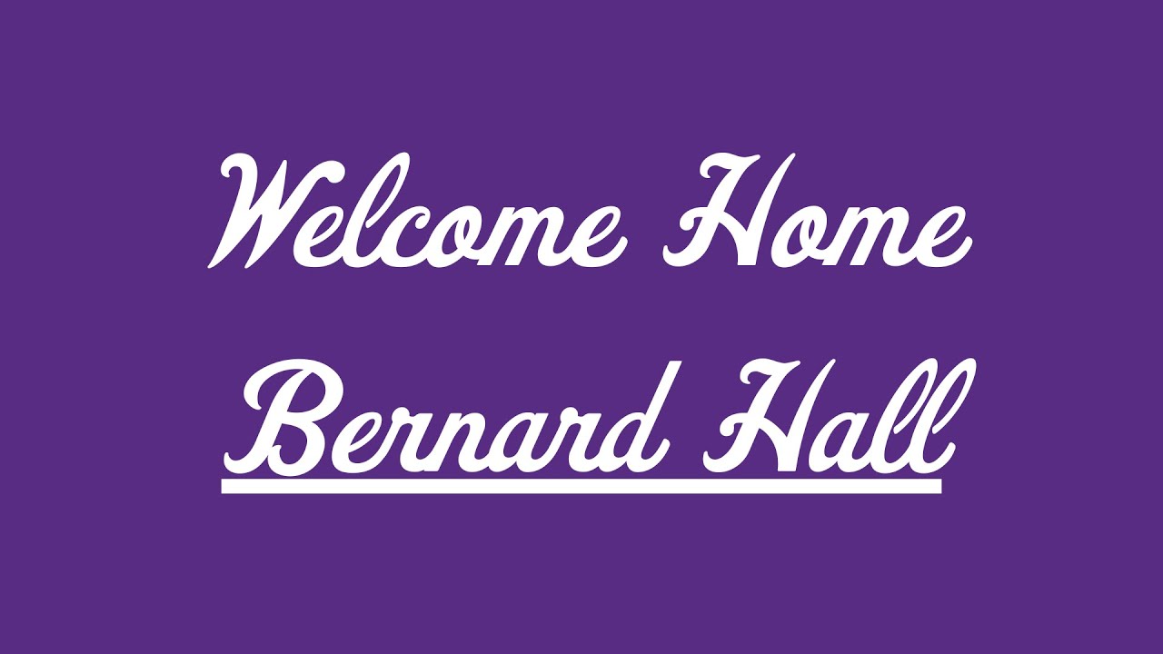 Bernard Hall - Residence Coordinator Apartment - YouTube