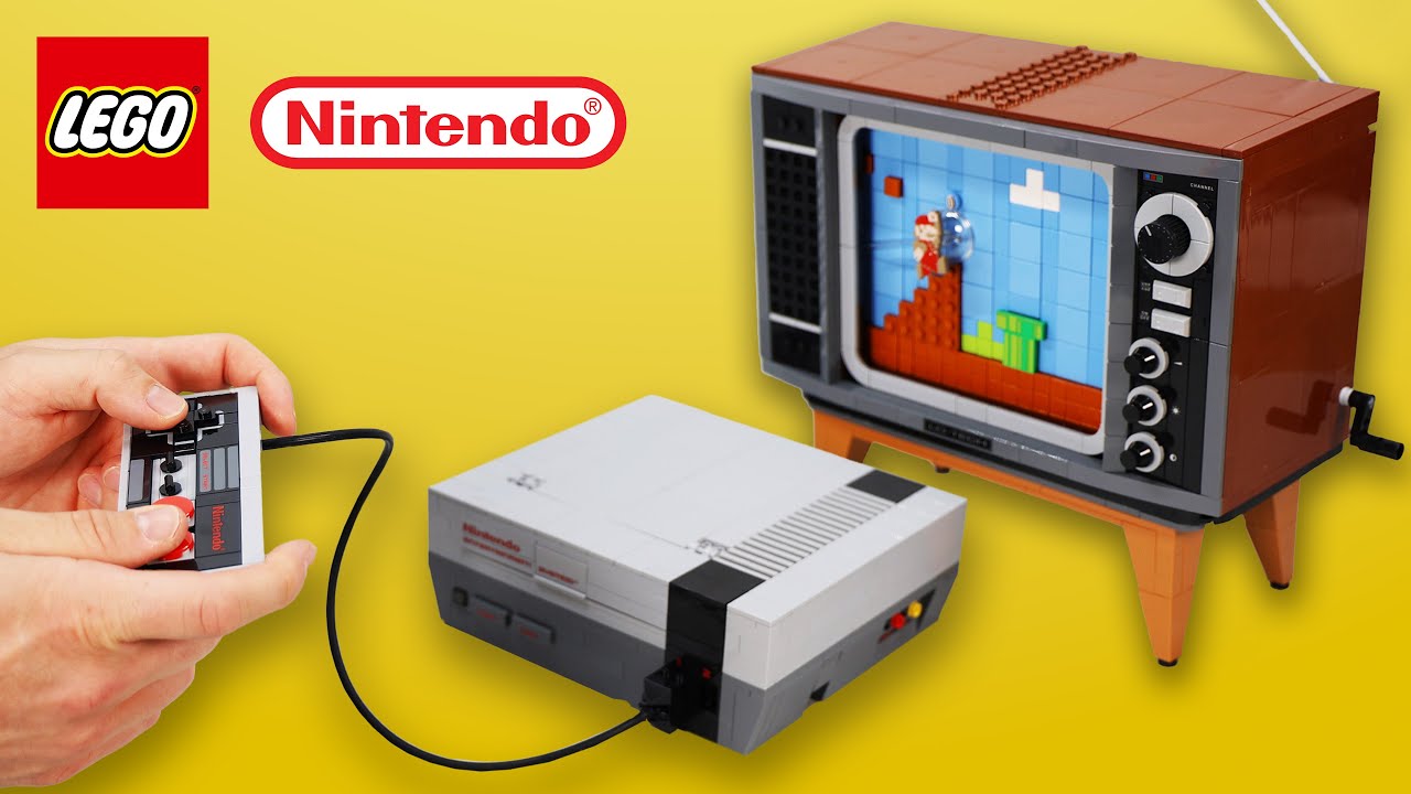 I Built a NINTENDO out of LEGO - YouTube