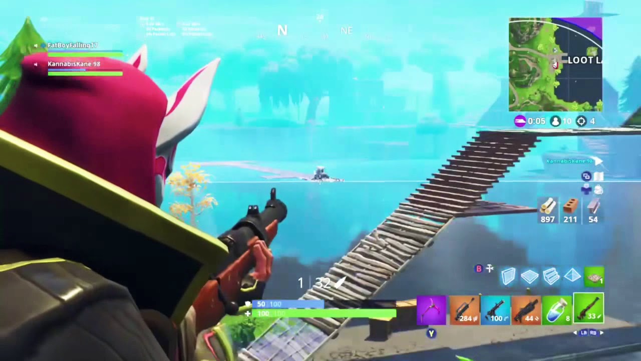 Fortnite clips Xbox one gameplay - YouTube