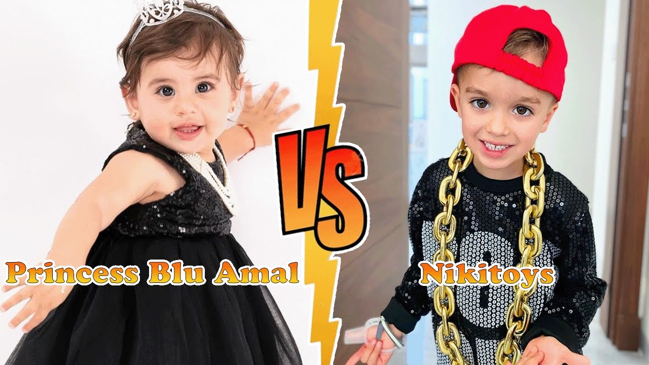 Princess Blu Amal VS Nikitoys Transformation 👑 New Stars From Baby To ...