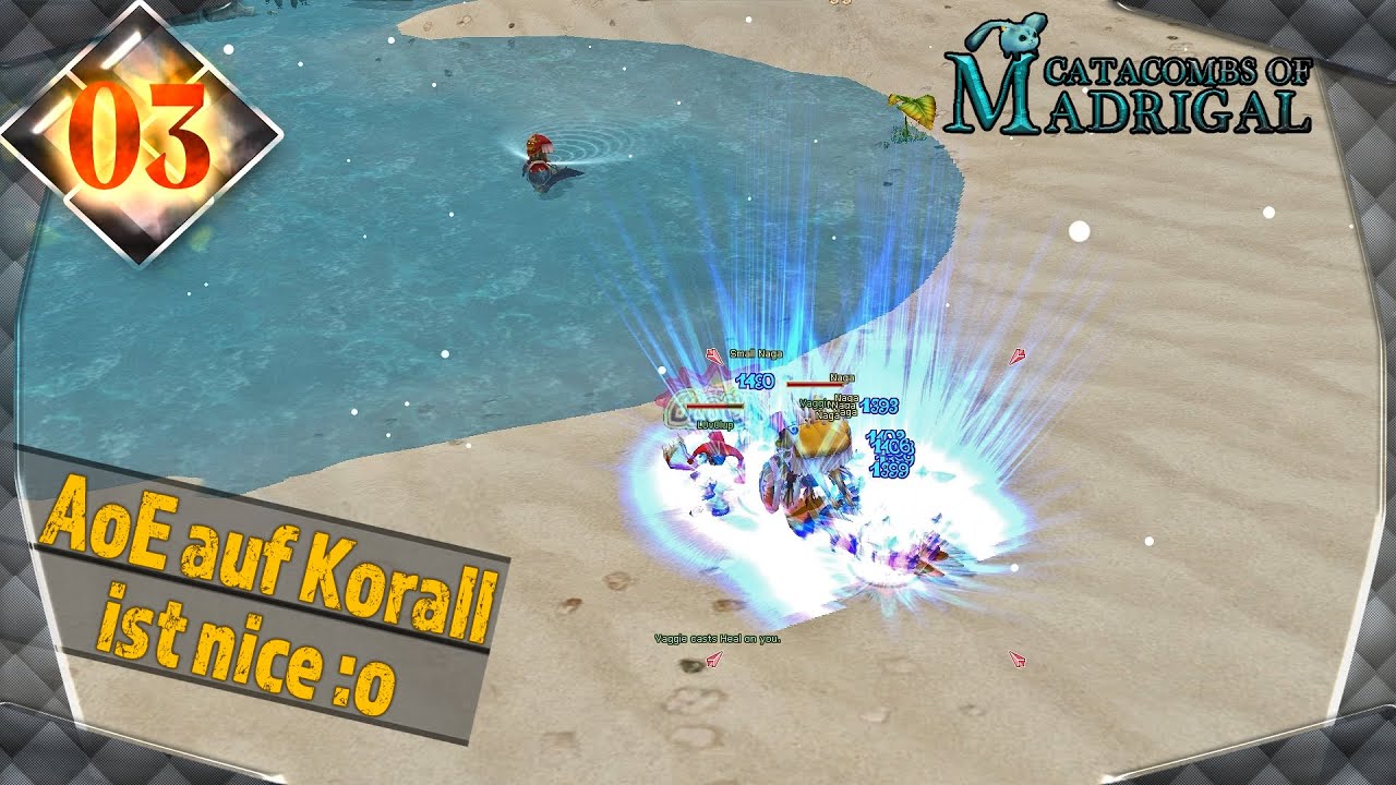 AoE auf Korall ist nice :o #03 ★ Catacombs of Madrigal #Flyff - YouTube