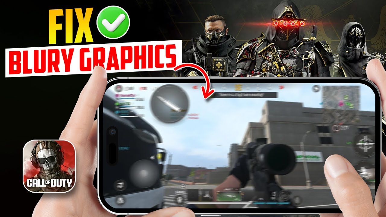 How to Improve Blurry Graphics in Warzone on iPhone - YouTube