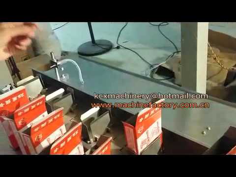 Automatic screw filling in box Automatic screw box packing machine ...