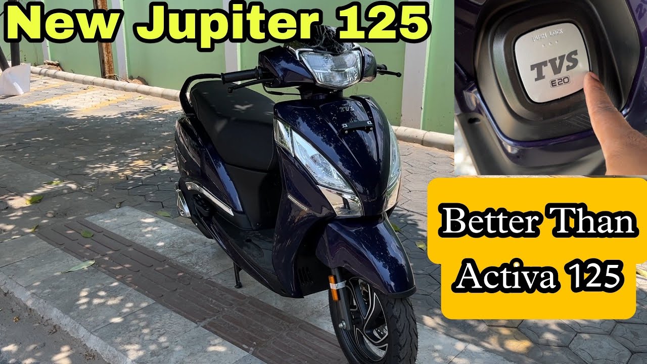 2023 TVS Jupiter 125 Cc | Now With E20 | Better Features Than Activa ...
