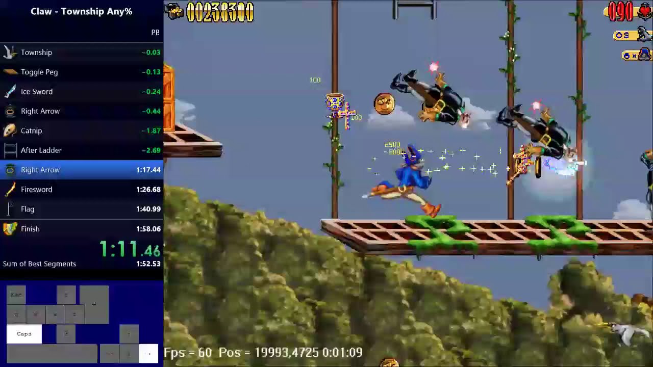 Claw - Level 5 - Township any% speedrun in 1:55.30 (WR) - YouTube