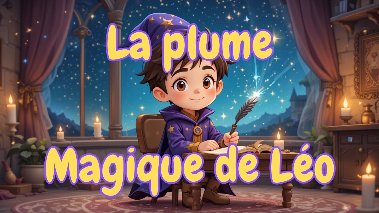 🪄 La Plume Magique de Léo – Une Histoire Enchantée pour les Enfants ...