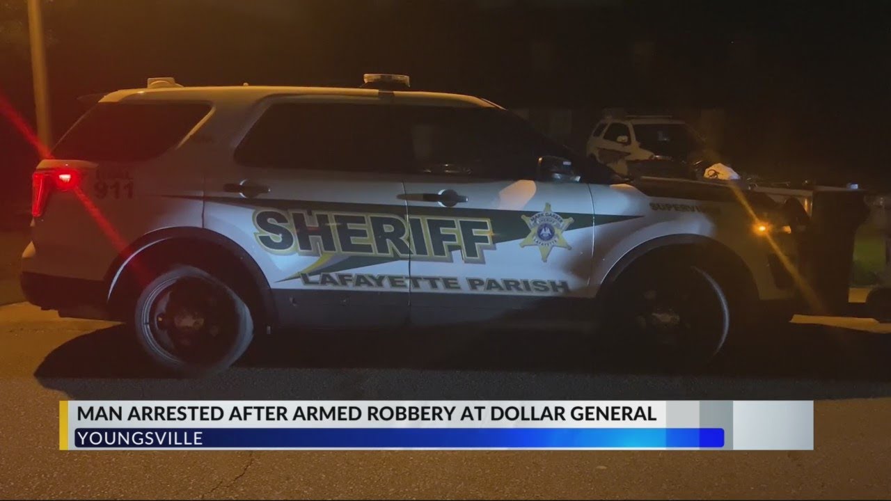 Man arrested after armed robbery at Dollar General - YouTube