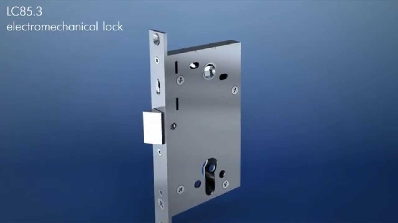 Electromechanical Lock PERCo-LC85.3 - YouTube