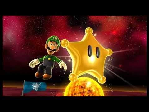 Super Mario Galaxy Walkthrough #42 (Luigi - Bowser's Star Reactor ...