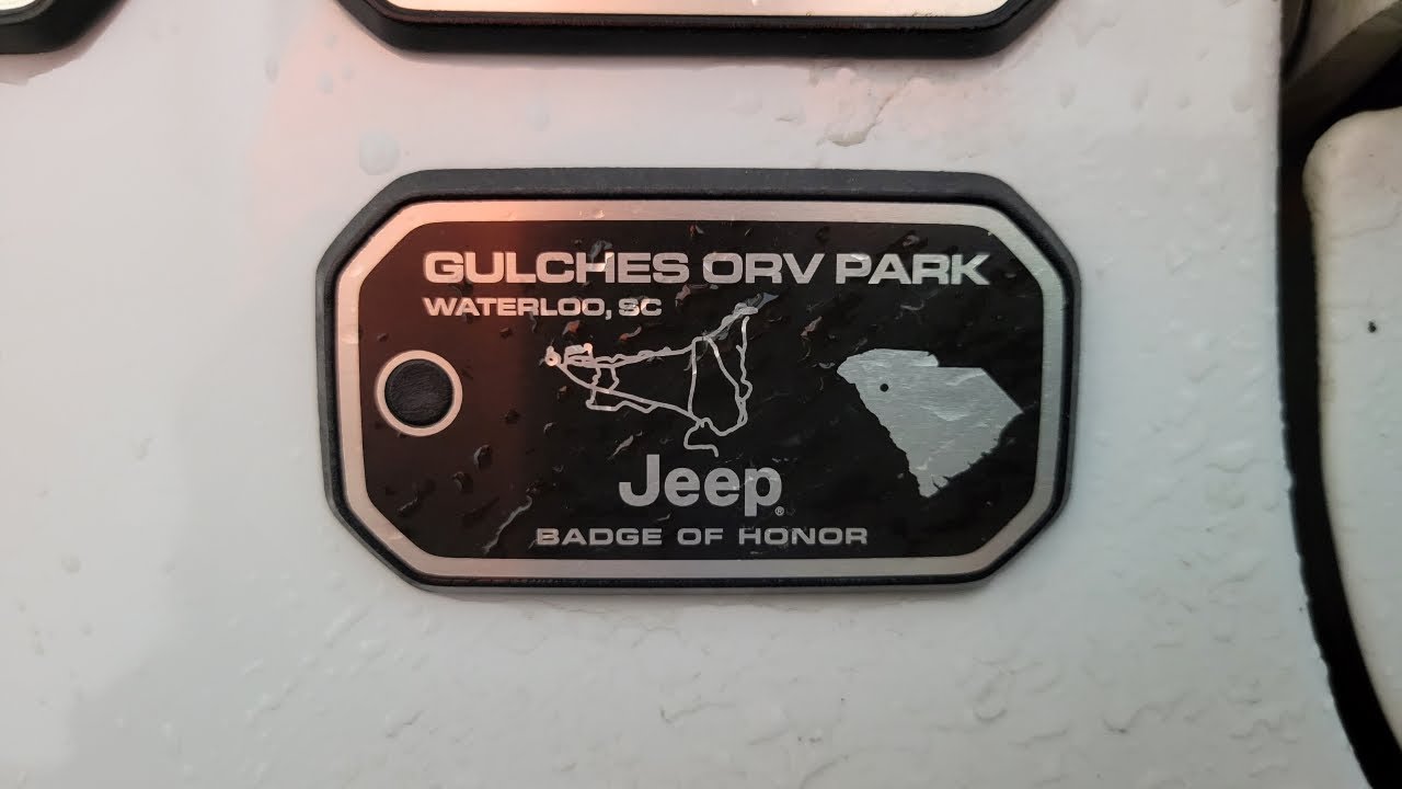 Gulches ORV Park Jeep Badge of Honor Trail - YouTube