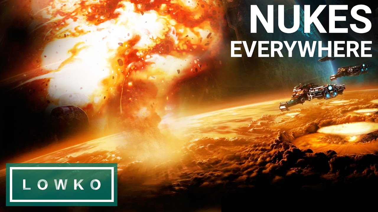 StarCraft 2: Tactical Nukes... EVERYWHERE! - YouTube