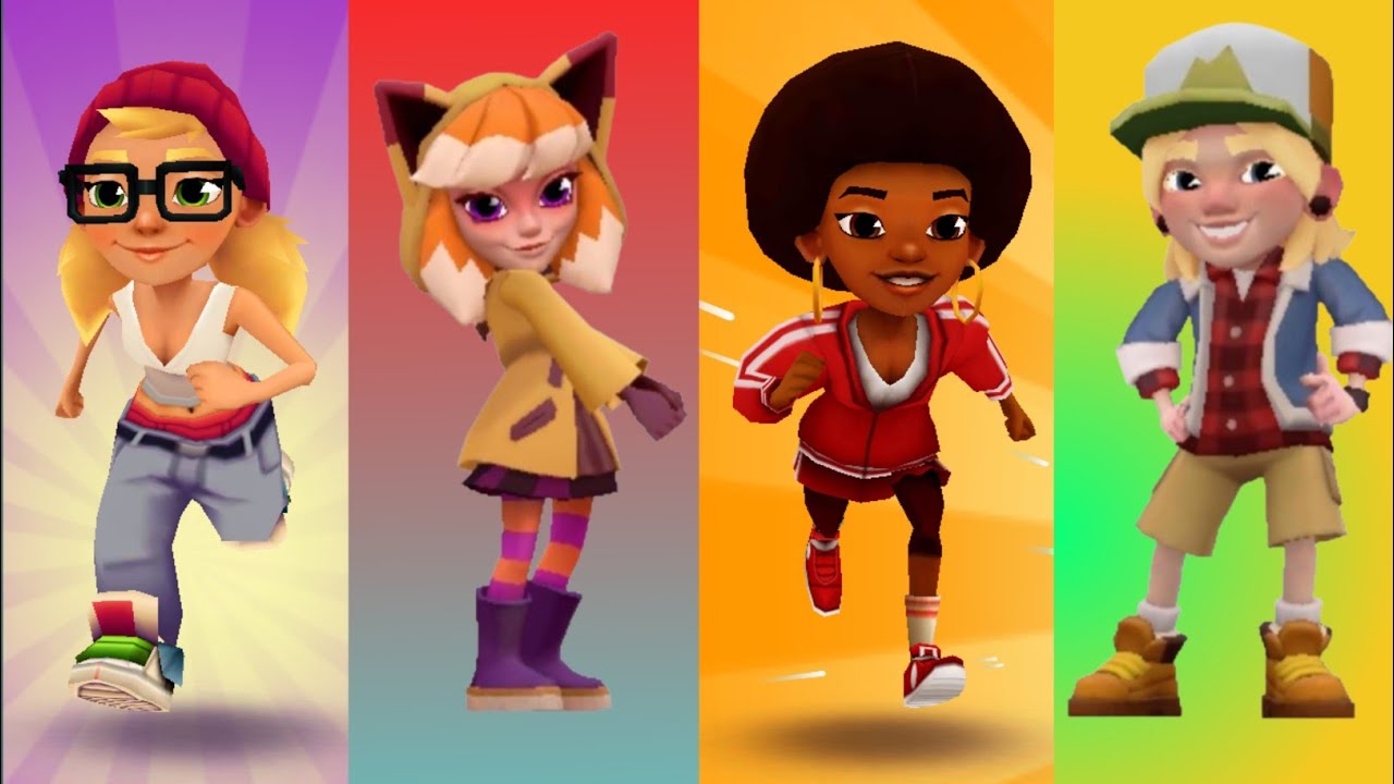 Subway Surfers Vancouver - World Tour Events - Tricky, Ginger, Ella and ...