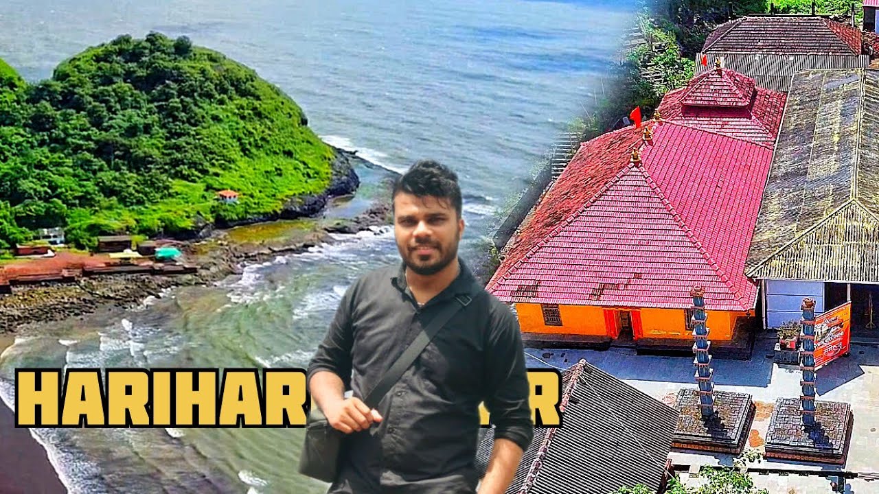 Harihareshwar beach | Harihareshwar shiv temple | konkan tourist place ...