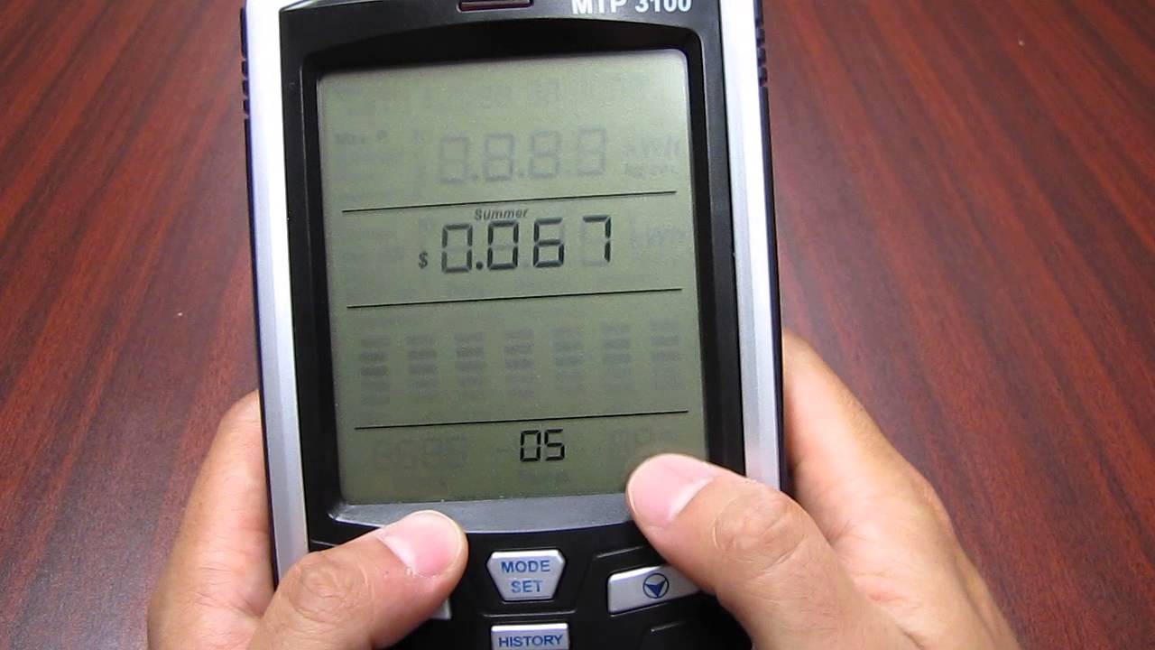 MTP 3100 Wireless Energy Monitoring System - TOU & NMP Setup ...