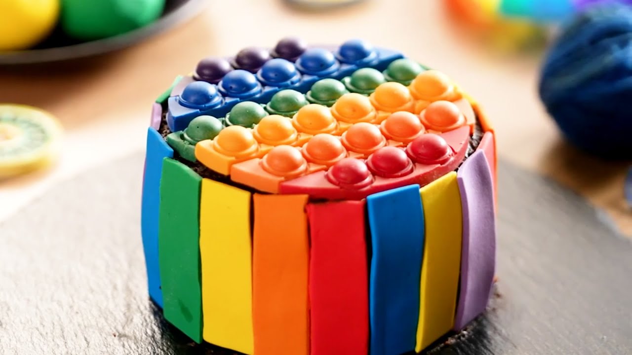 Pop It Cake | Colourful & Creative, Fun Cake | Nyam Nyam - YouTube