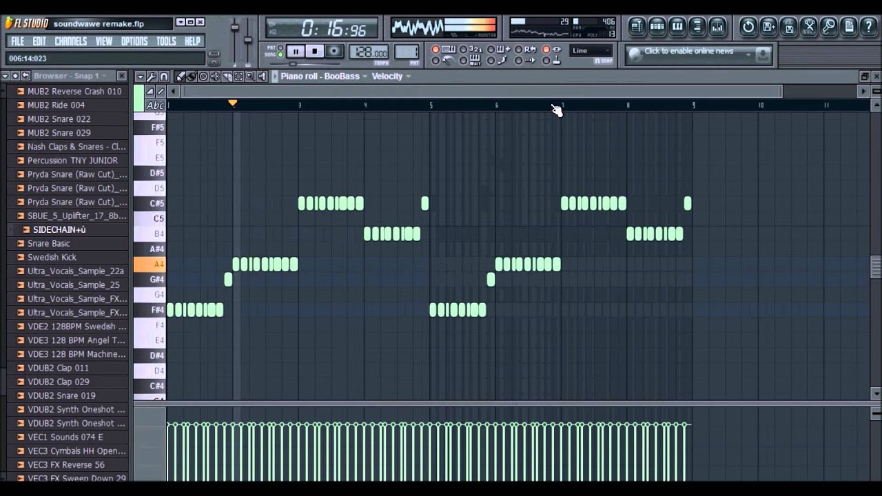 [FL STUDIO 10] R3hab & Trevor Guthrie - Soundwave (REMAKE) - YouTube