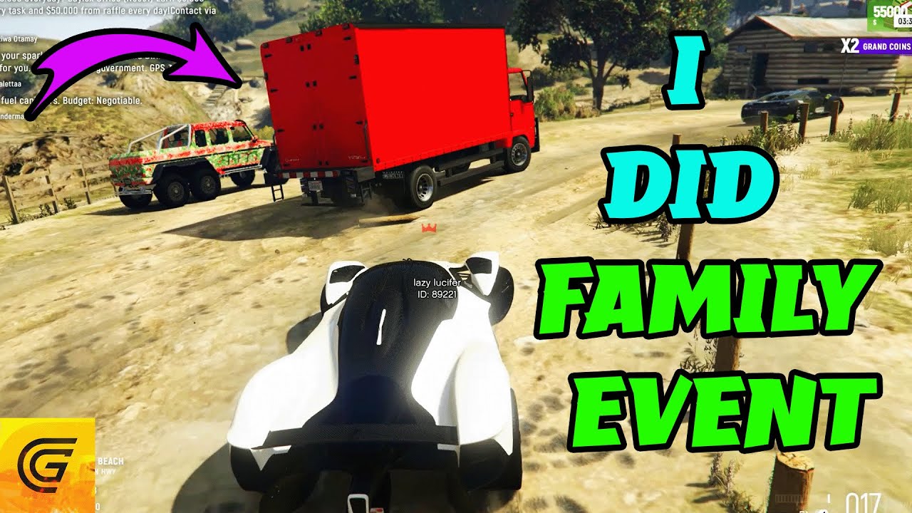 I Participated in Family Event ( Caravan ) | GTA Grand RP Server - YouTube