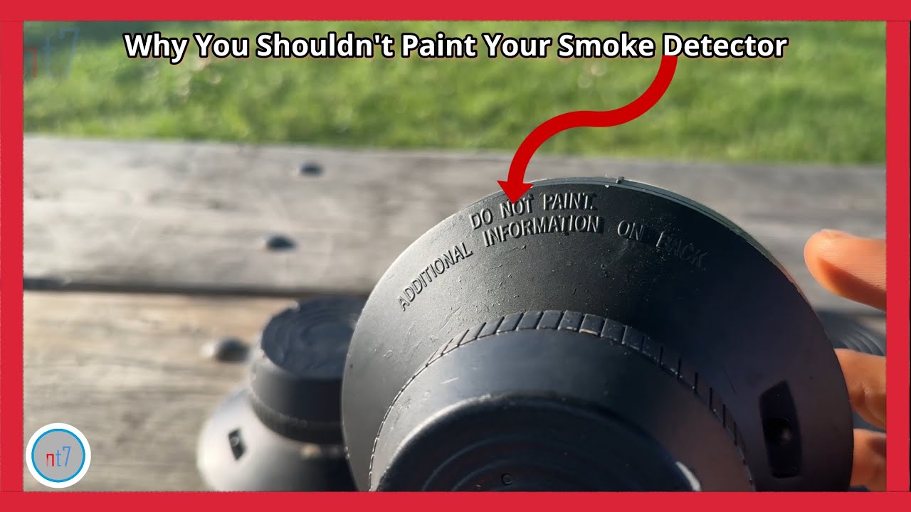 STOP Painting Your Smoke Detectors Until You Watch This! - YouTube