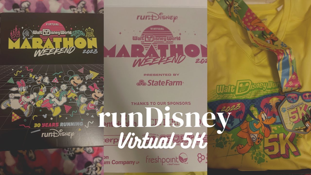 RUN DISNEY VIRTUAL 5K - YouTube