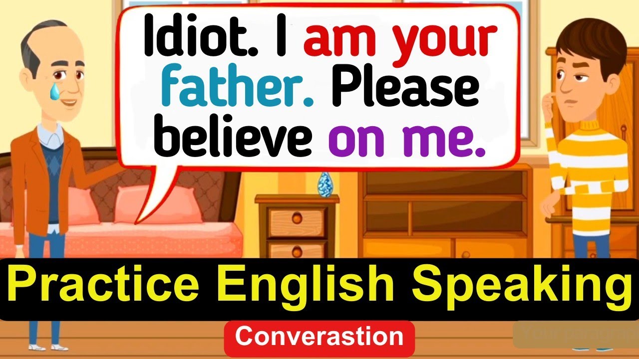 Practice English Conversation (Family life) English Conversation ...