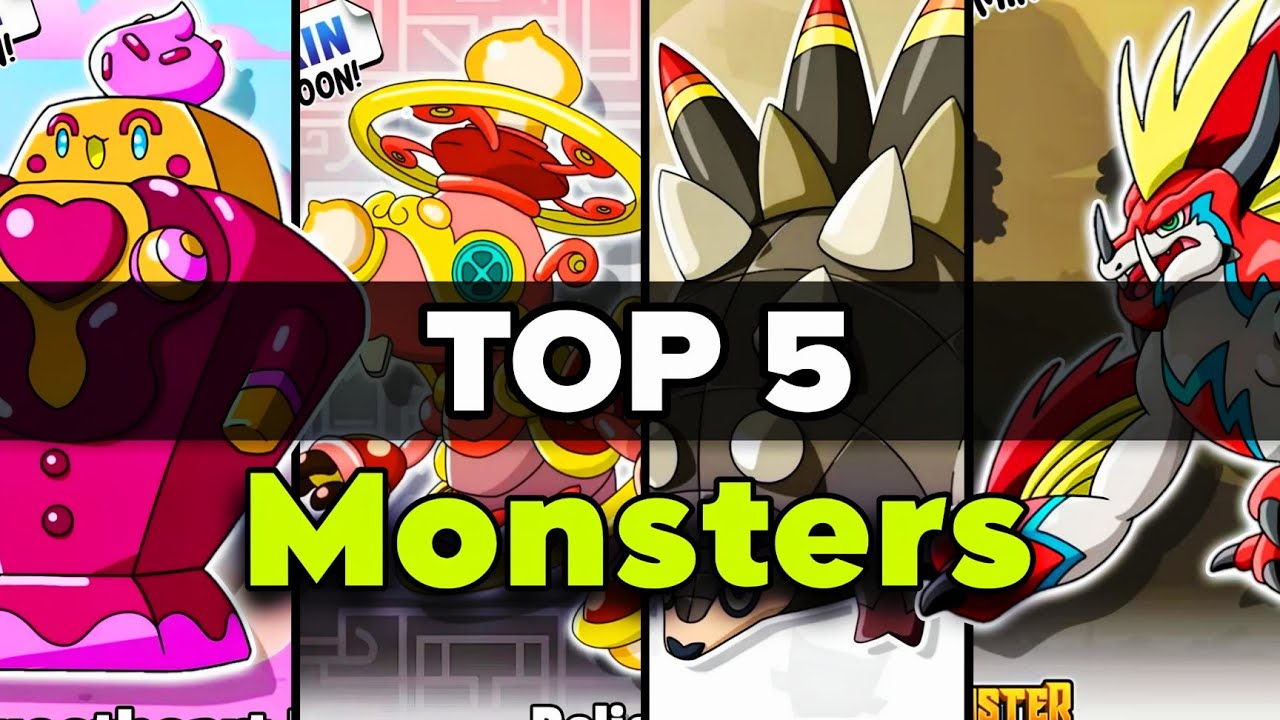 Top 5 Monsters in Monster Masters - YouTube