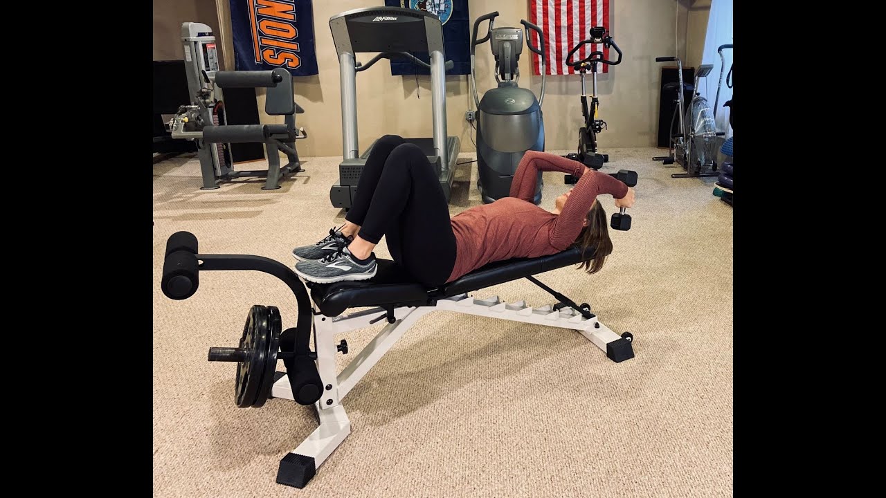 Supine Overhead Triceps Extension - YouTube