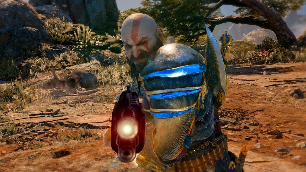 Kratos Cursed Shotgun Build Gameplay - YouTube