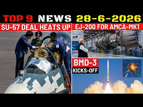 Indian Defence Updates : Su-57 Deal Heats Up,EJ-200 For AMCA,BMD Phase-3 Kicks-Off,69 New Warships